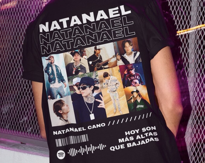 Natanael Cano Nata Montana Unisex T-shirt Natakong Natanael Cano Merch ...