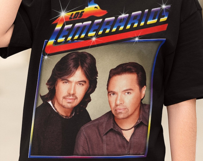 Los Temerarios Vintage Retro Unisex T-shirt Los Temerarios Fan Gift ...