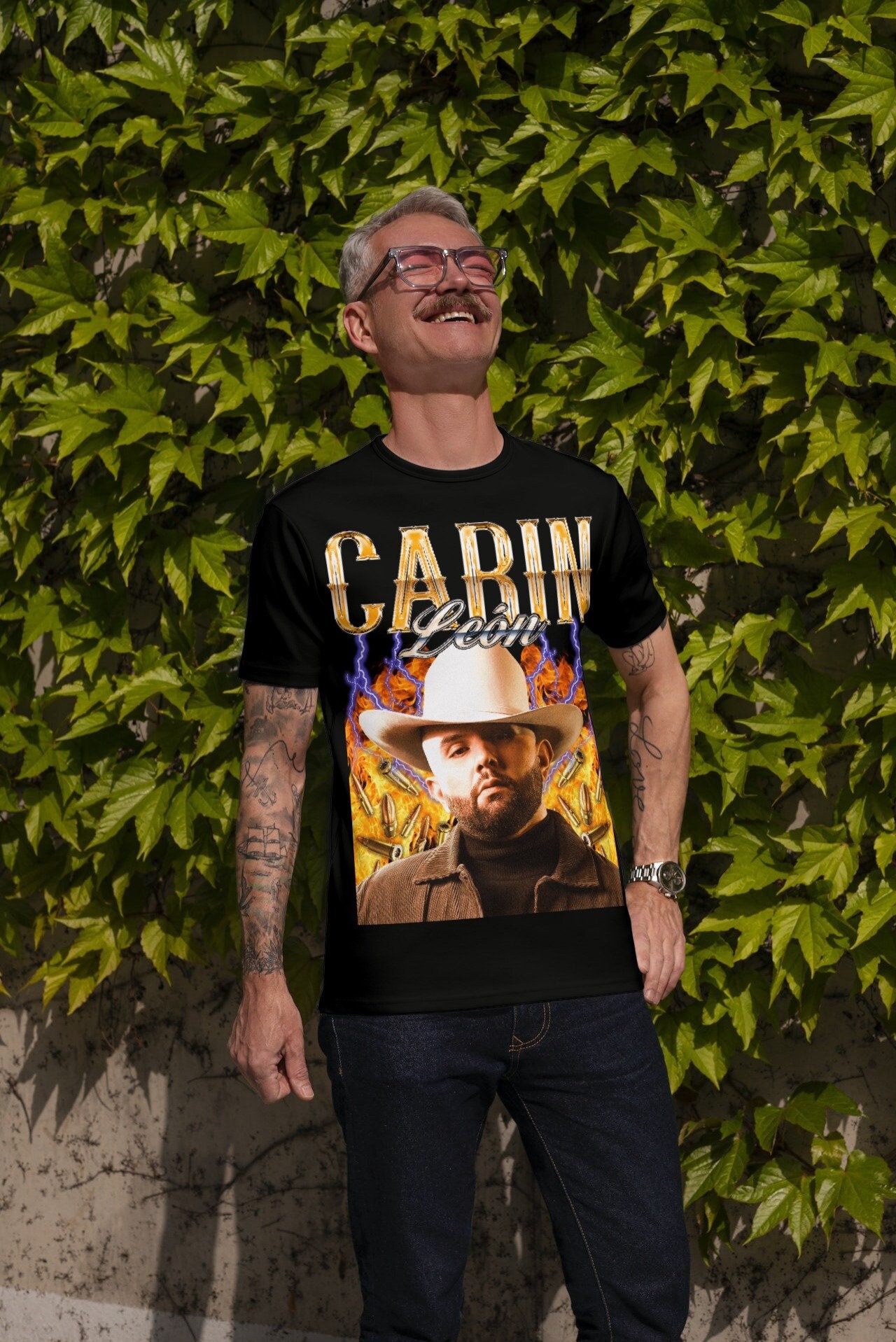 Carin Leon Belico Vintage Unisex T-shirt | Mexican Artists Shirts ...