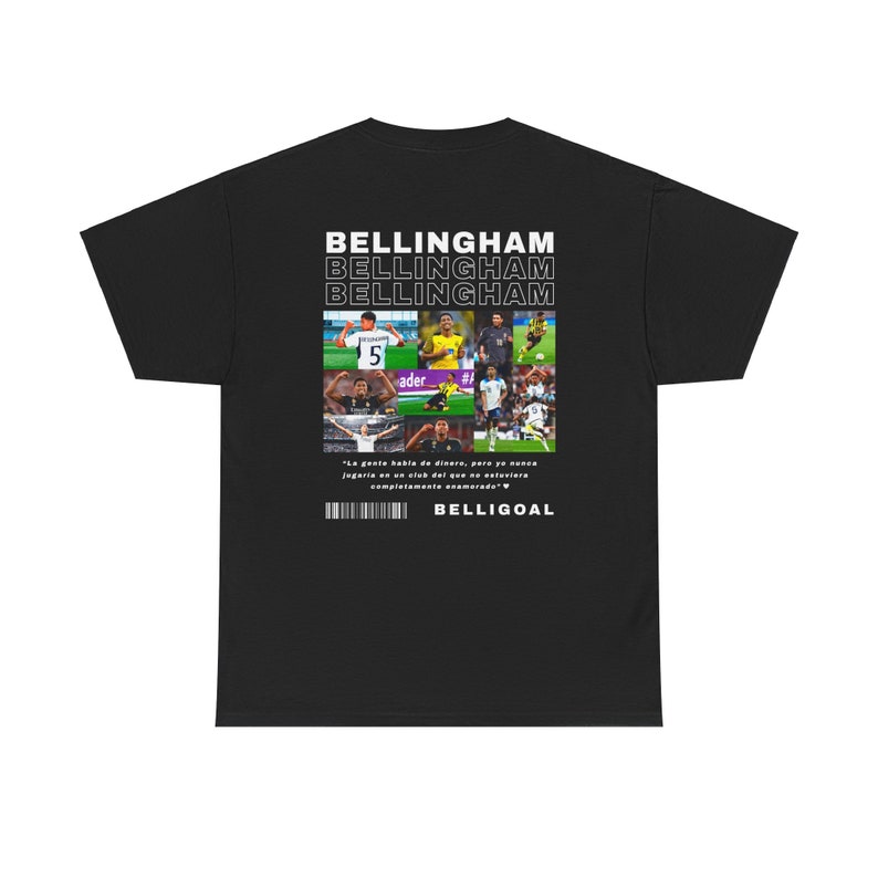 Jude Bellingham Belligoal Unisex T-shirt | Football Player Shirts ...