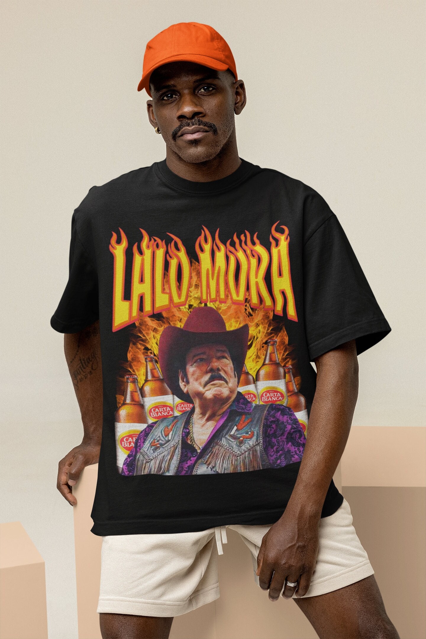 Lalo Mora El Rey De Mil Coronas Caguamas Unisex T-shirt | Los Invasores ...