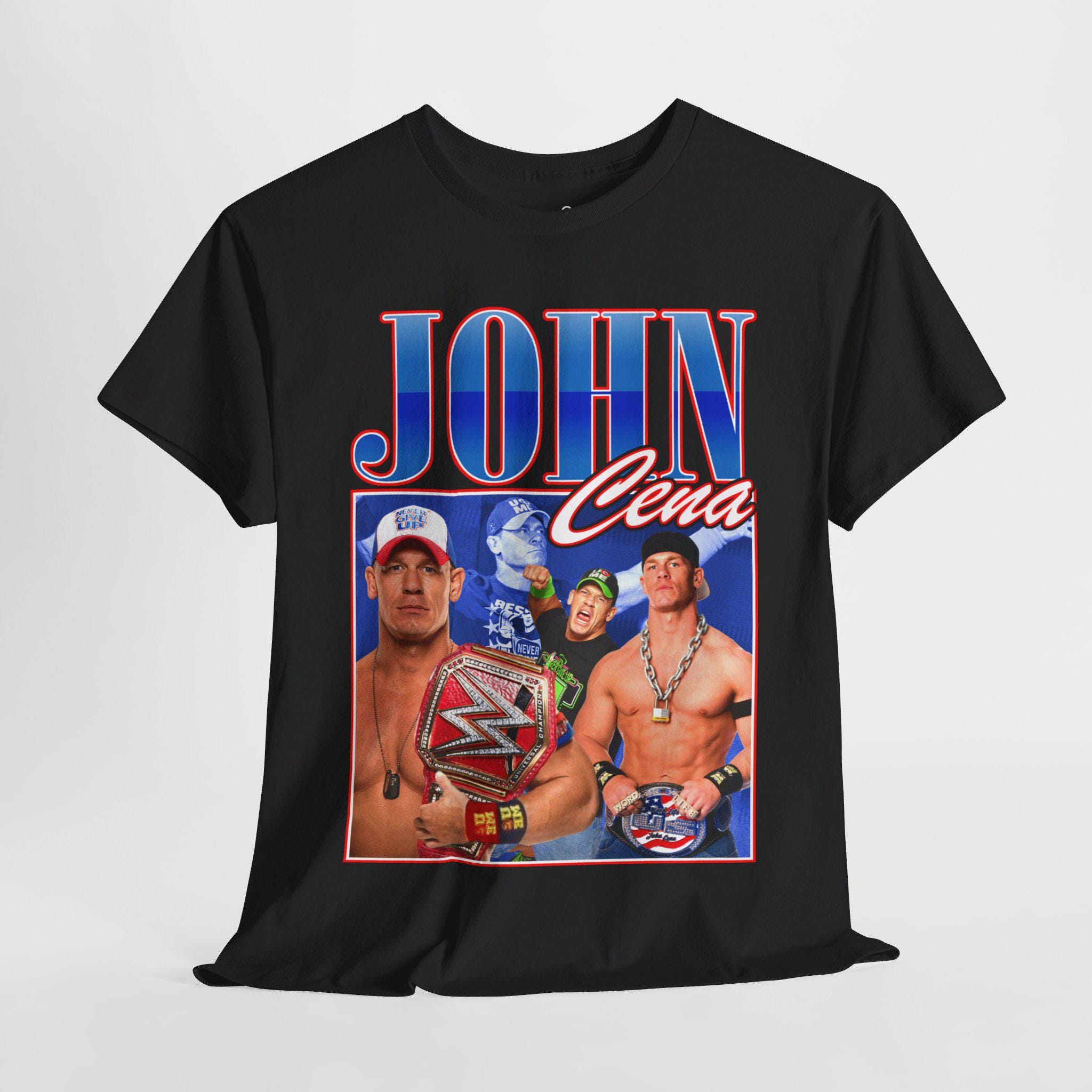 John Cena Vintage Retro Y2K Unisex T-shirt John Cena Fan Gift WWE Fan ...