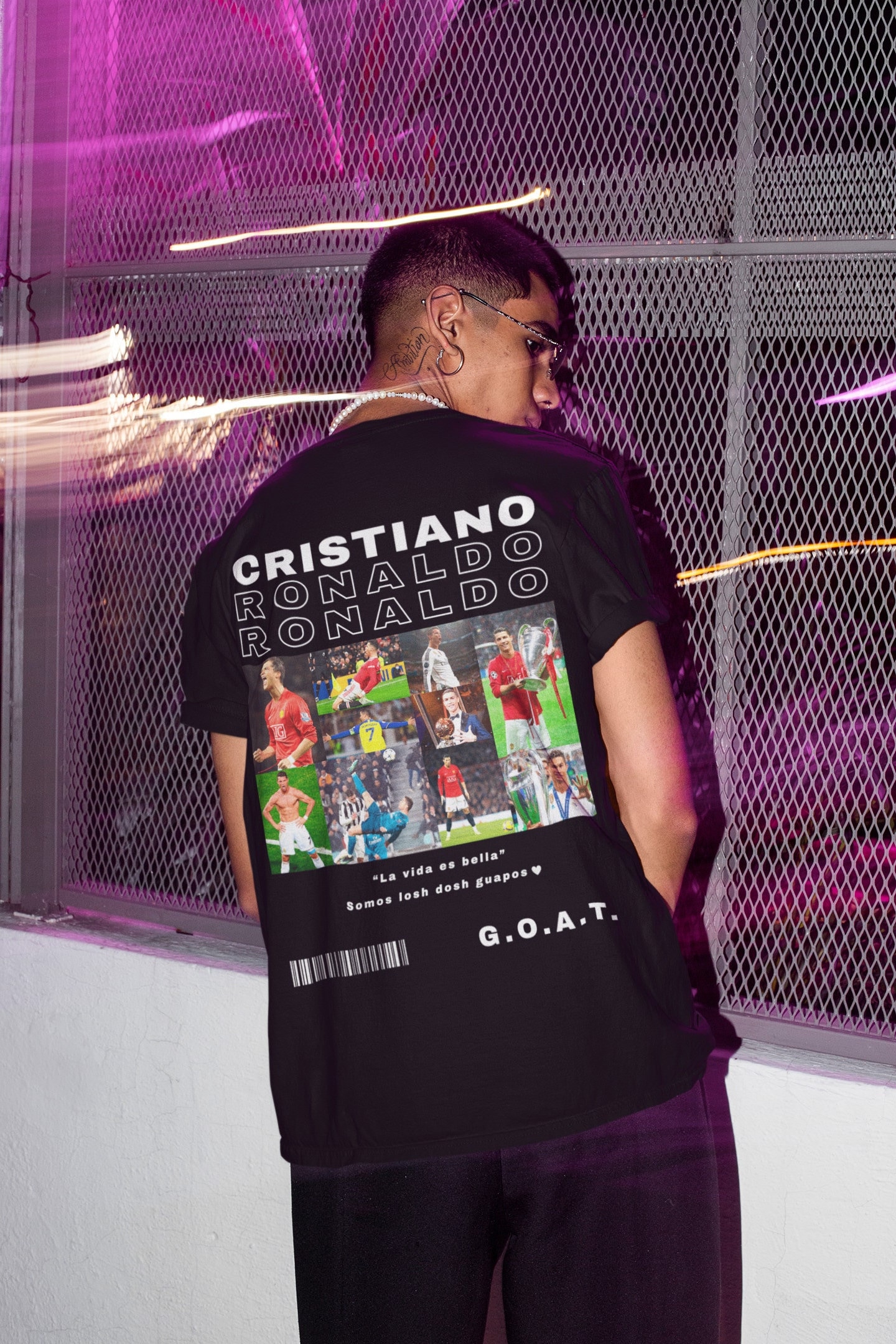 Cristiano Ronaldo CR7 Unisex T-shirt | Football Player Shirts ...