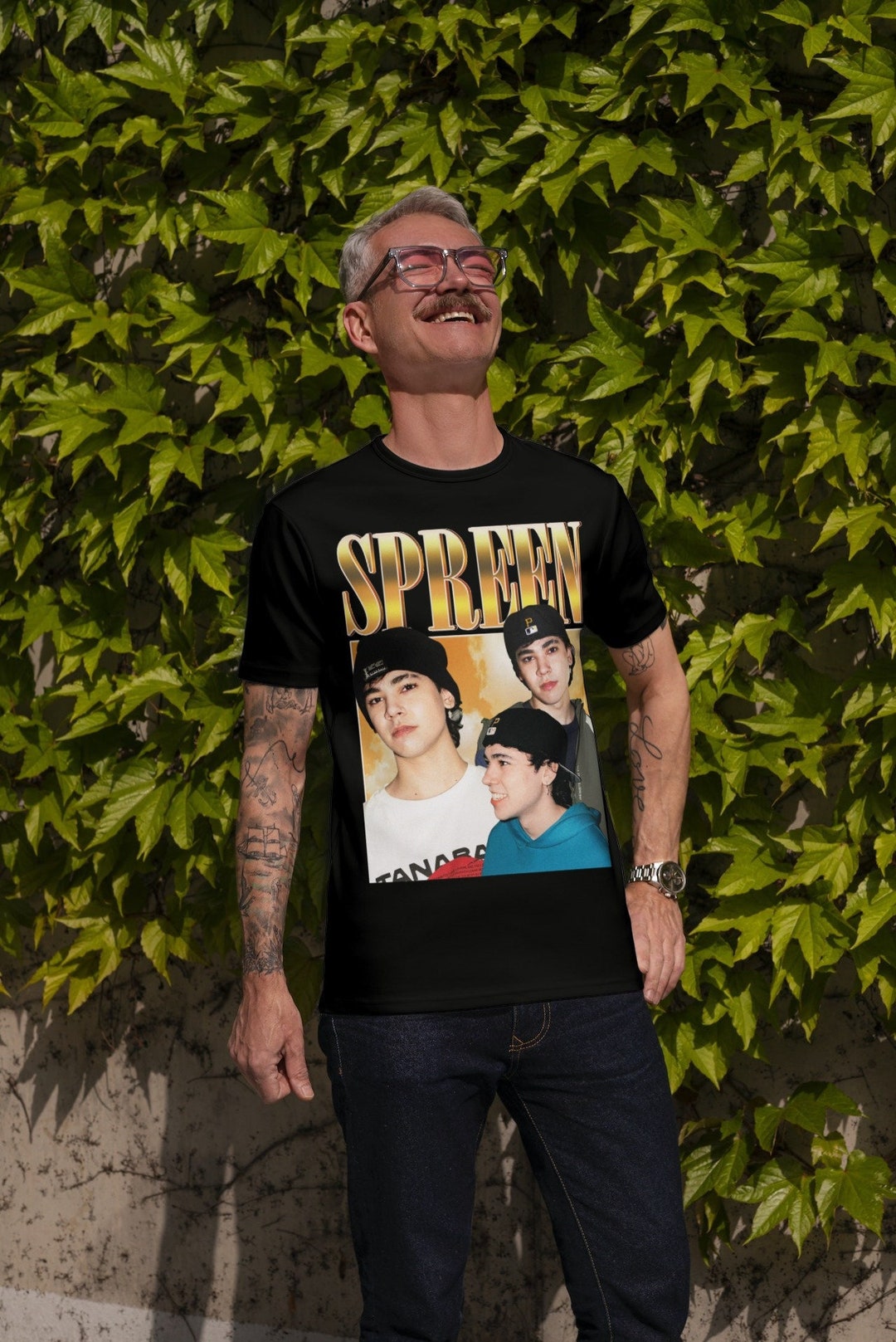 Camiseta unisex retro vintage de El Spreen Streamer, Youtuber de Spreen ...