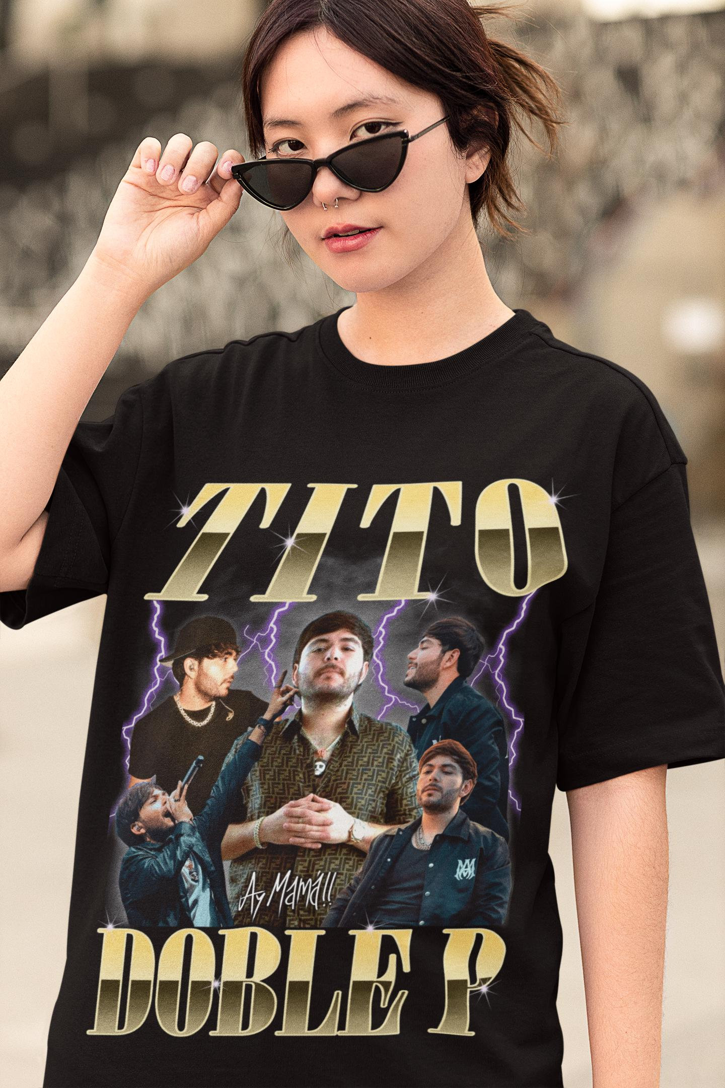 Tito Doble P Lettering Unisex T-shirt | Tito Doble P Fan Gift | Tito ...