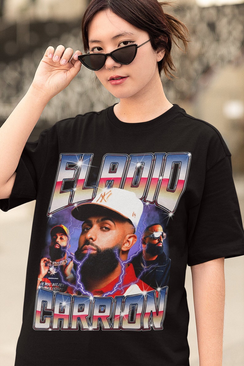 Eladio Carrion Vintage Retro Unisex T-shirt Eladio Carrion Fan Gift ...