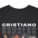 Cristiano Ronaldo CR7 Unisex T-shirt | Football Player Shirts ...