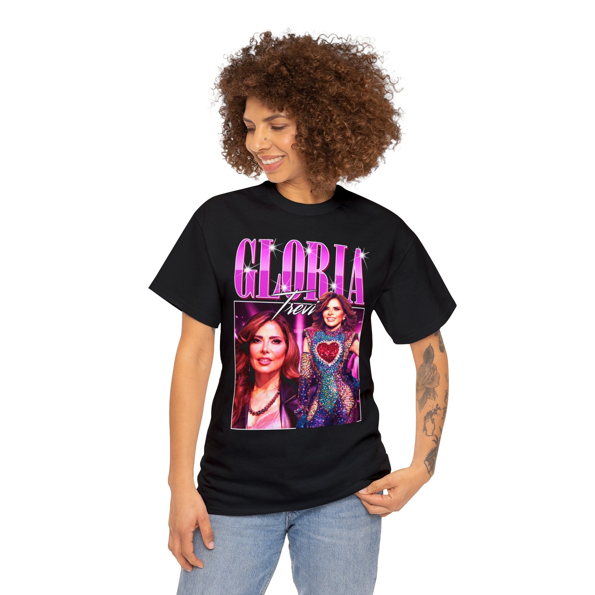 Gloria Trevi Vintage Unisex T-shirt | Mexican Artists Shirts | Gloria ...