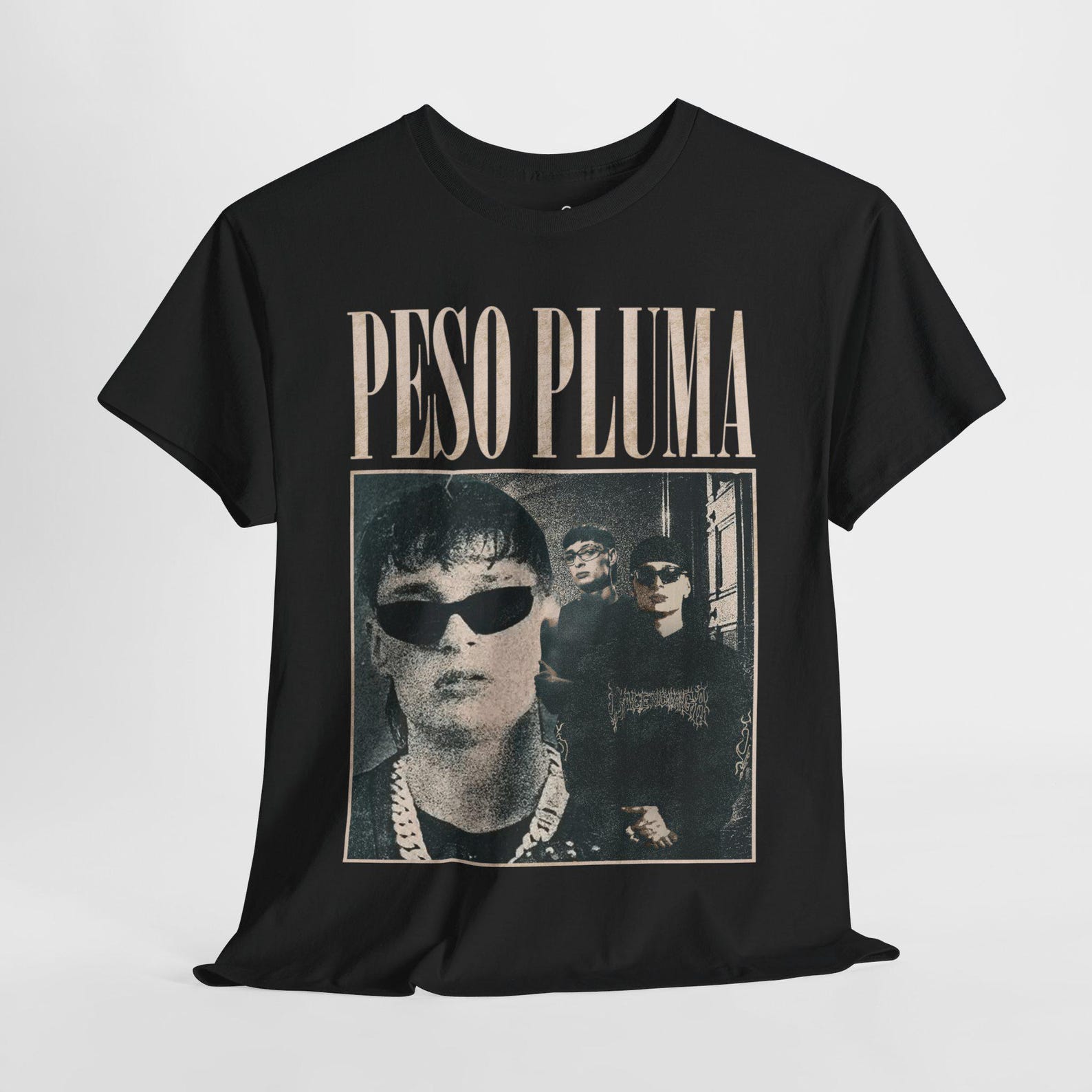 Peso Pluma Doble P Exodo Vintage Retro Y2K Unisex T-shirt | Peso Pluma ...