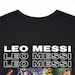 Lionel Messi M10 Unisex T-shirt | Football Player Shirts | Lionel Messi ...