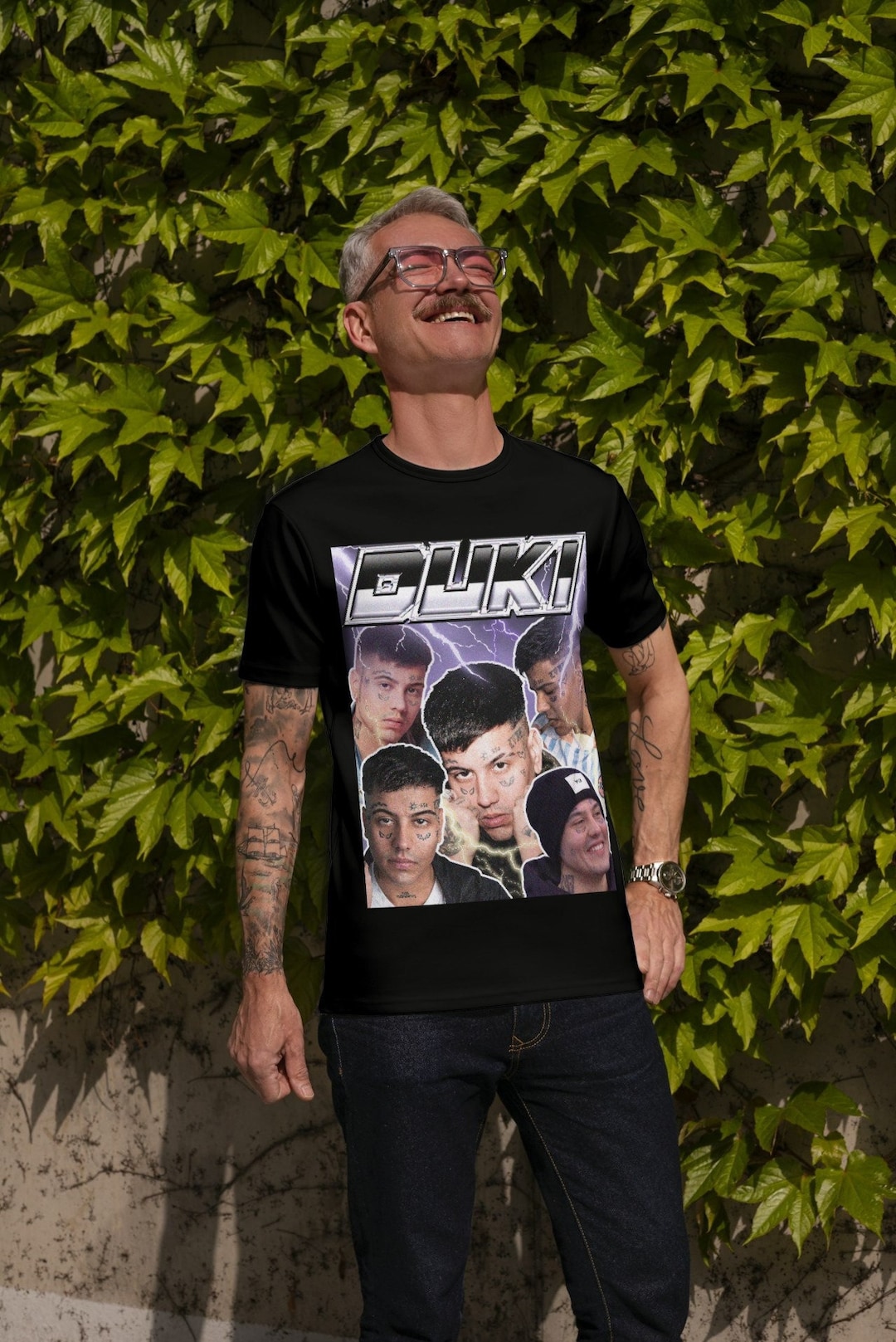 Duki Duko Unisex T-shirt Duki Shirt Duki Fan Gift Duki Vida Eterna Duki BZRP Duki Argentina ...