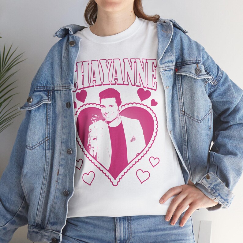 Chayanne Heart Vintage Retro T-shirt | Chayanne Lover | Chayanne Fan ...
