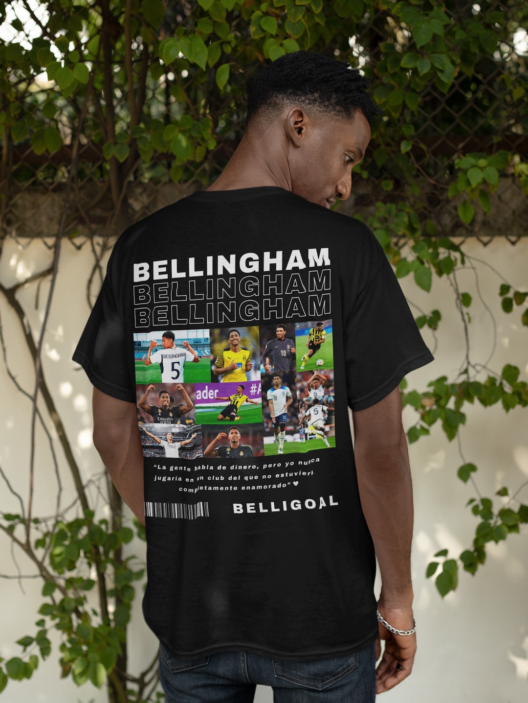 Jude Bellingham Belligoal Unisex T-shirt | Football Player Shirts ...