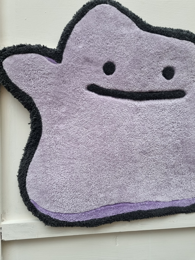Pokemon Rug / Ditto Rug / Nintendo Rug / Gameboy Rug / Home Decoration ...