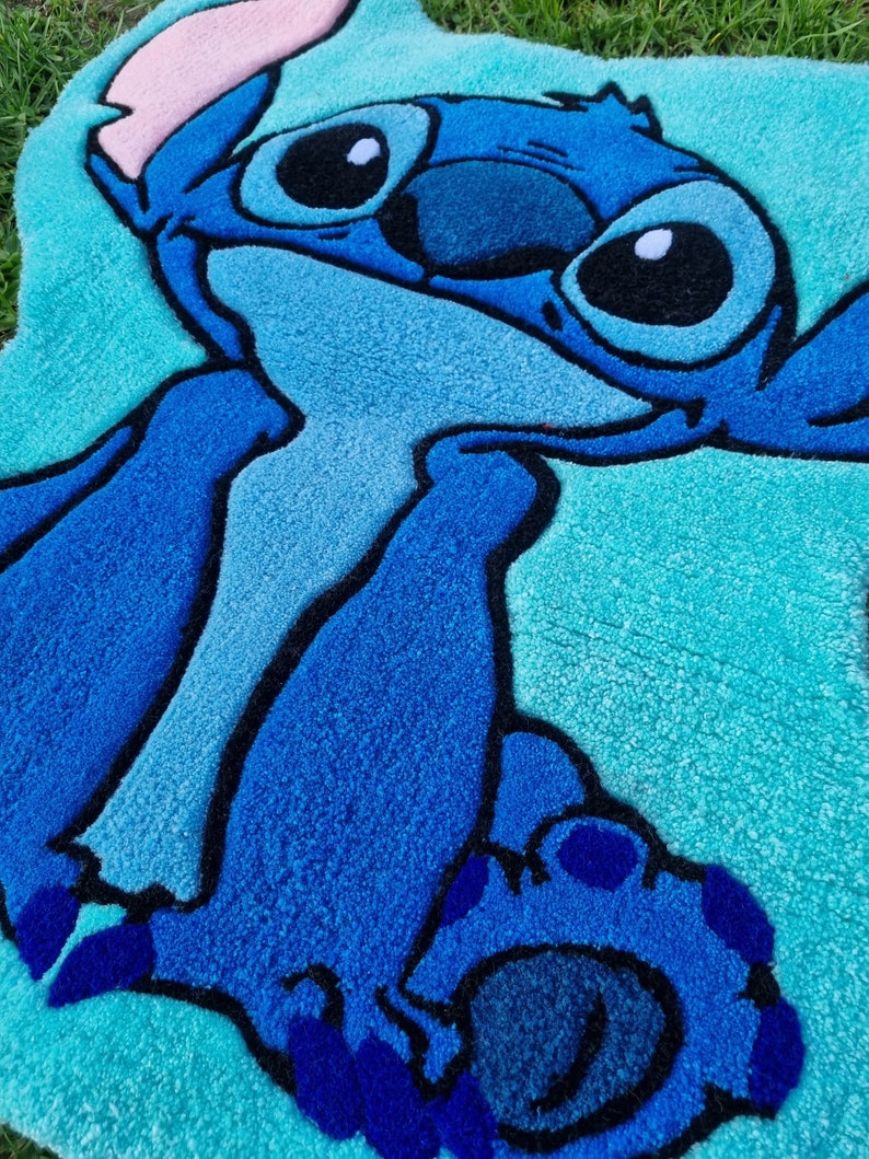 Stitch Rug, Lilo & Stitch, Home Decor, Decoration, Animated Film ...