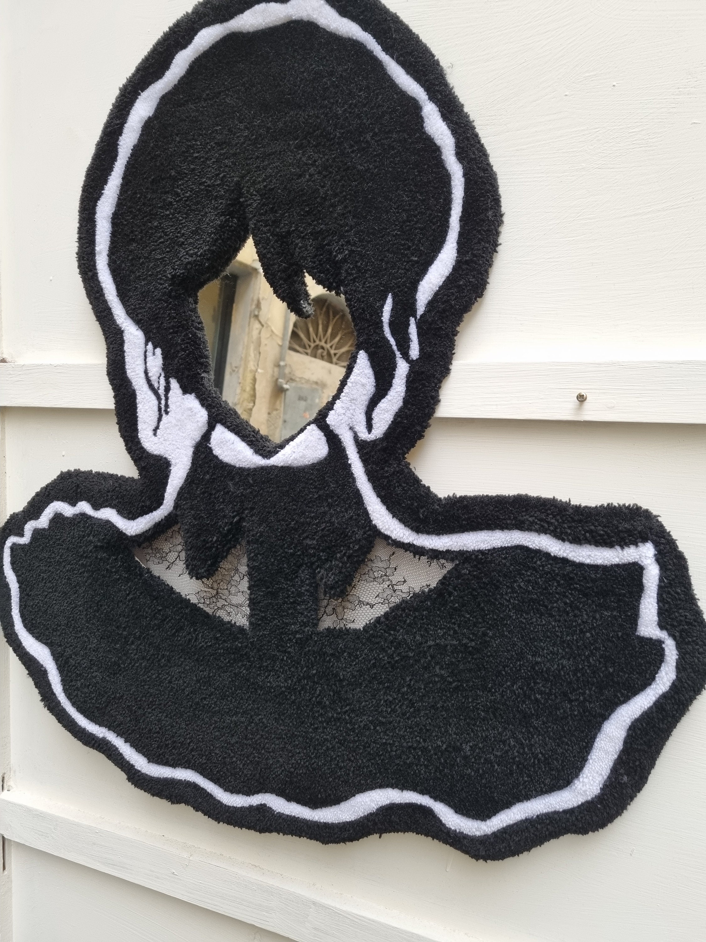 Wednesday Addams Quilted Mirror Rug, Furniture, Home, Decoration ...