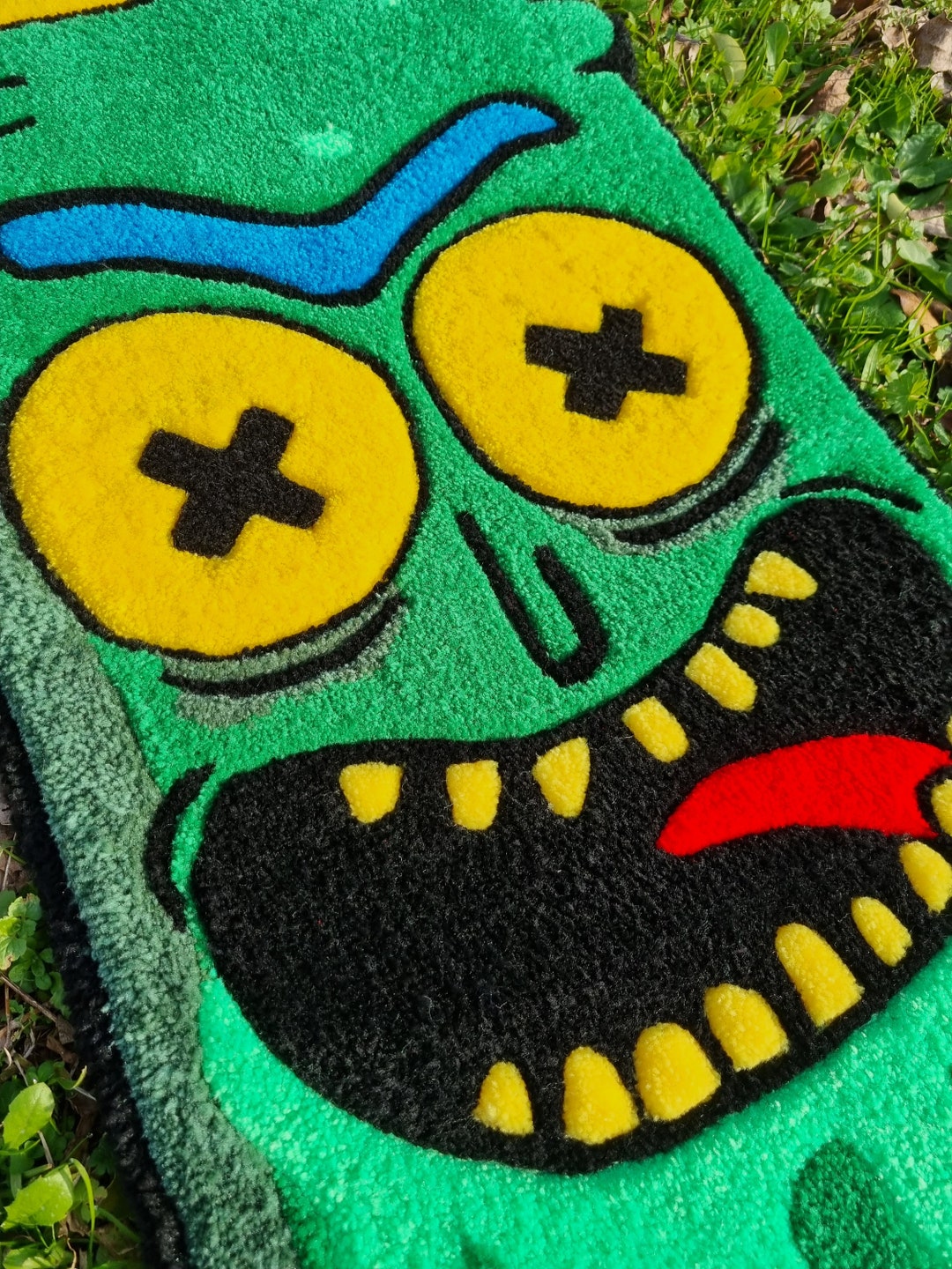 Pickle Rick Lighter Carpet, Rick and Morty, Furniture, Decoration, TV ...