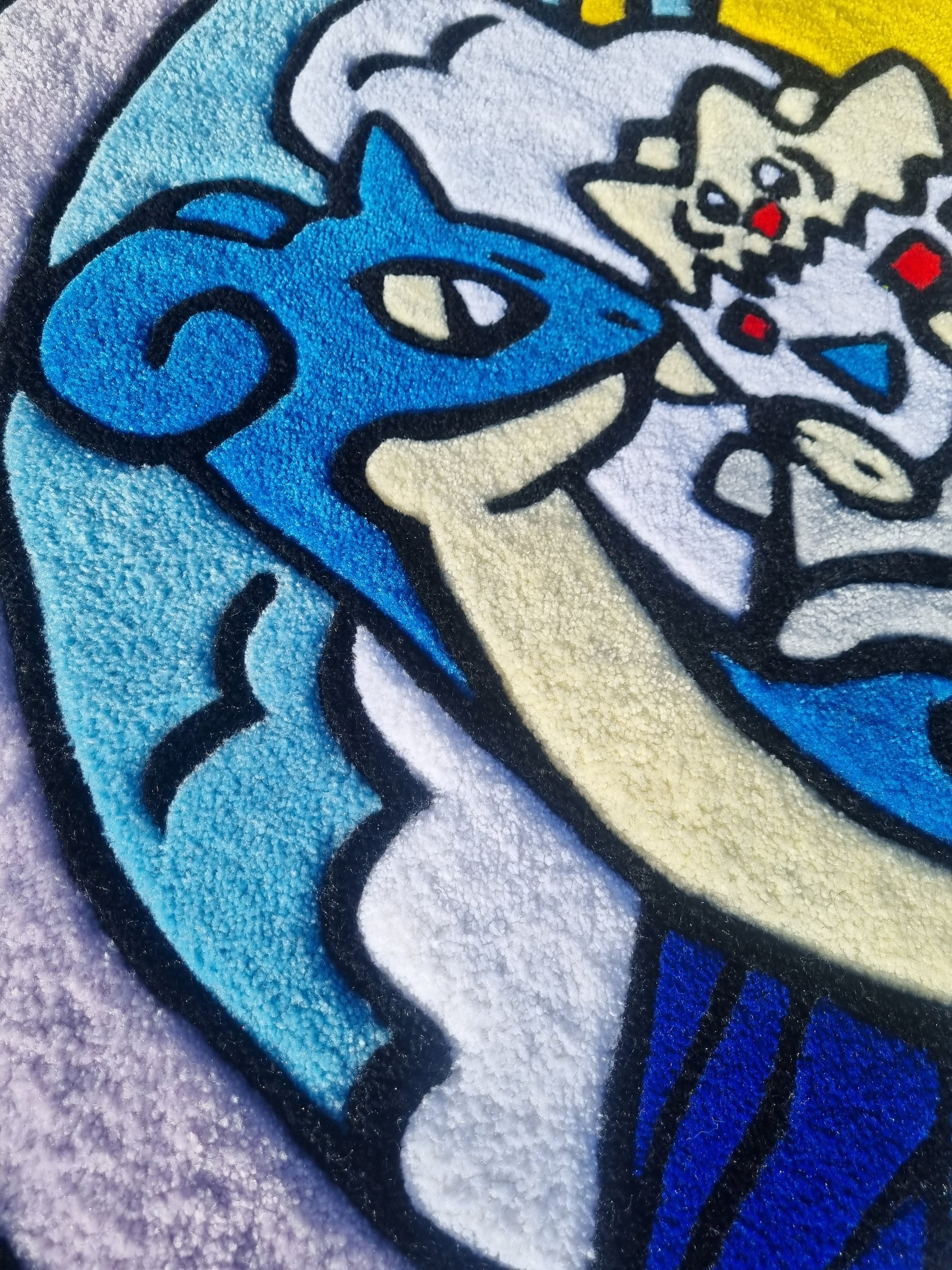 Pokefuta Lapras and Togepi Rug, Pokémon, Furniture, Home, Decoration ...