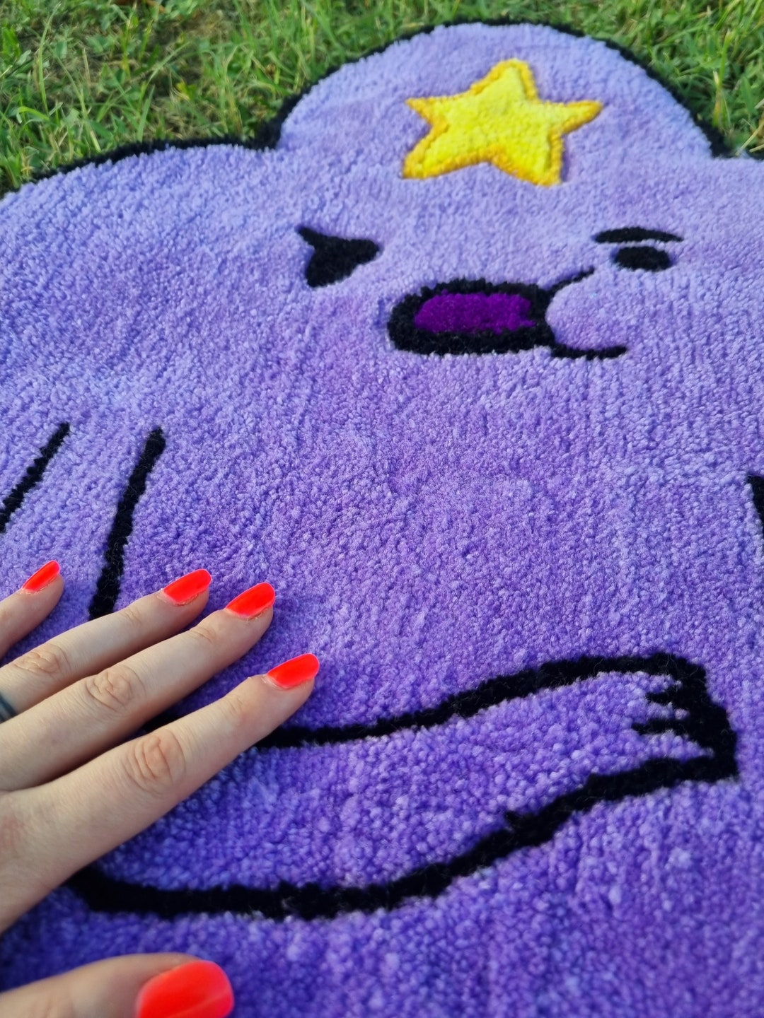 Lumpy Space Princess Rug, Adventure Time, Furnishing, Decoration ...