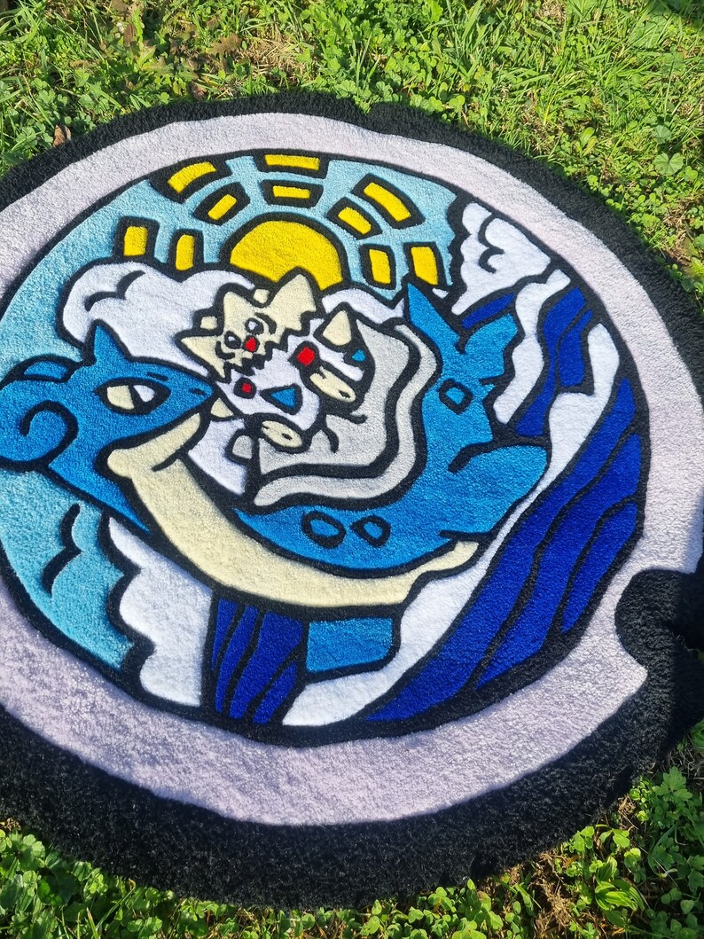Pokefuta Lapras and Togepi Rug, Pokémon, Furniture, Home, Decoration ...