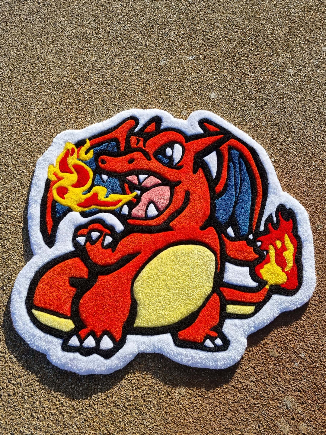 Charizard Rug / Character Decorative Rug / Pokemon Rug / Rug 3D Rug ...