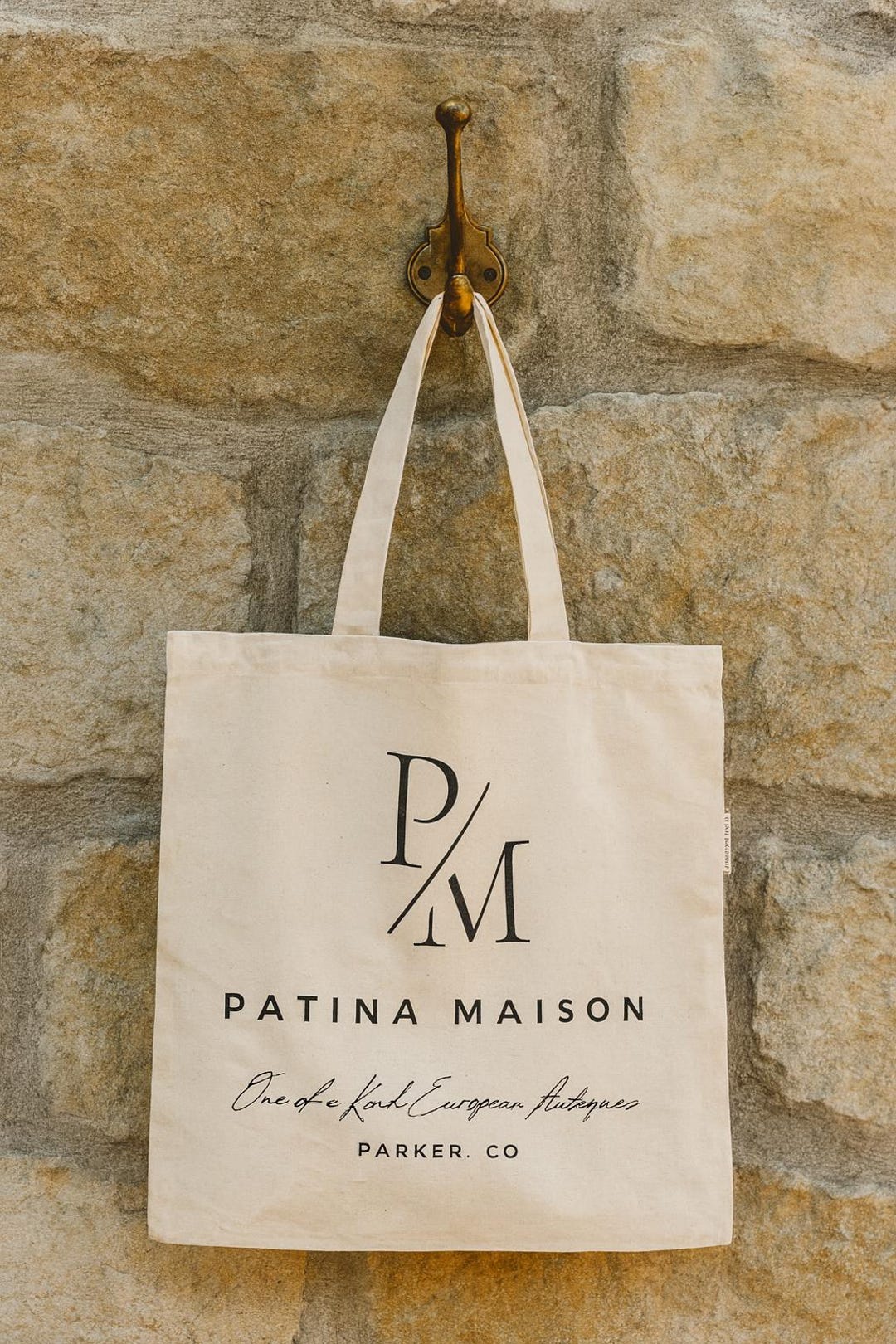 Patina Maison Organic Cotton Tote - Etsy