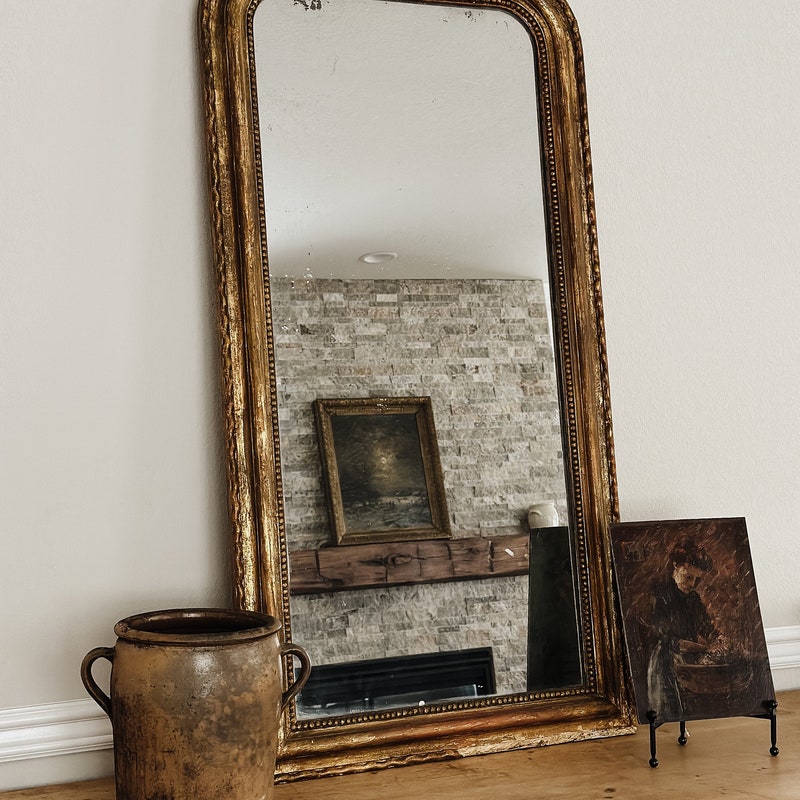 French Antique Mirror - Etsy