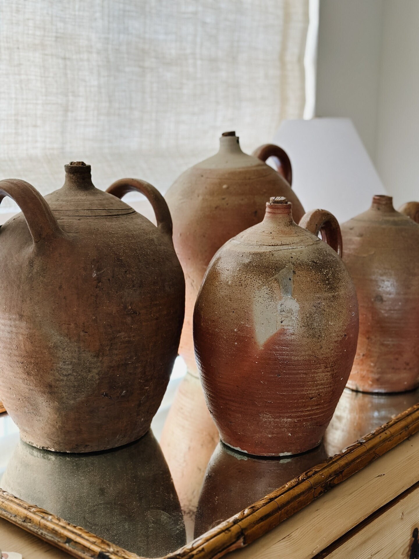 Antique French Provincial Earthenware Jugs and Pots - Etsy