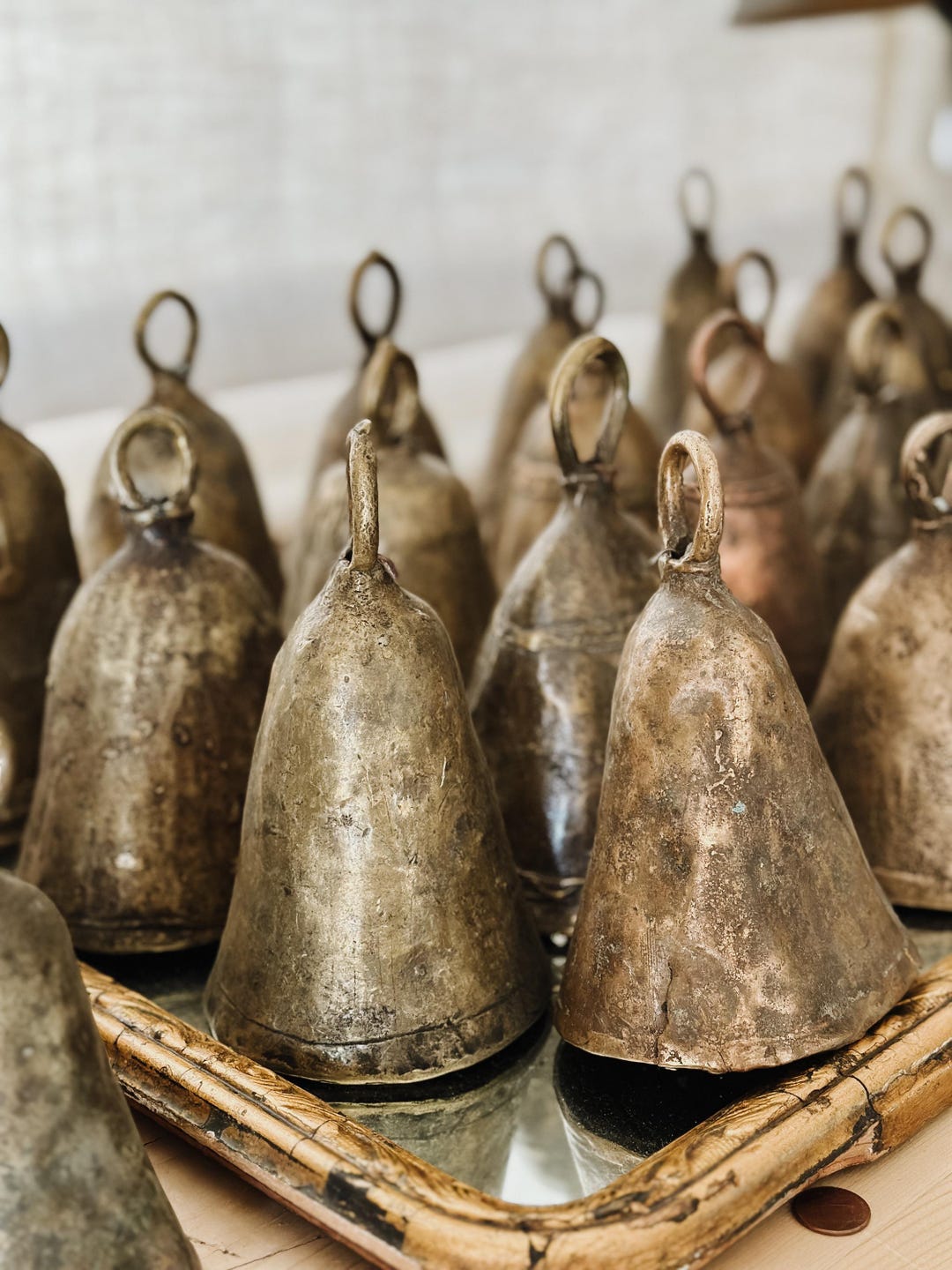Large Antique African Cow Bells - Etsy