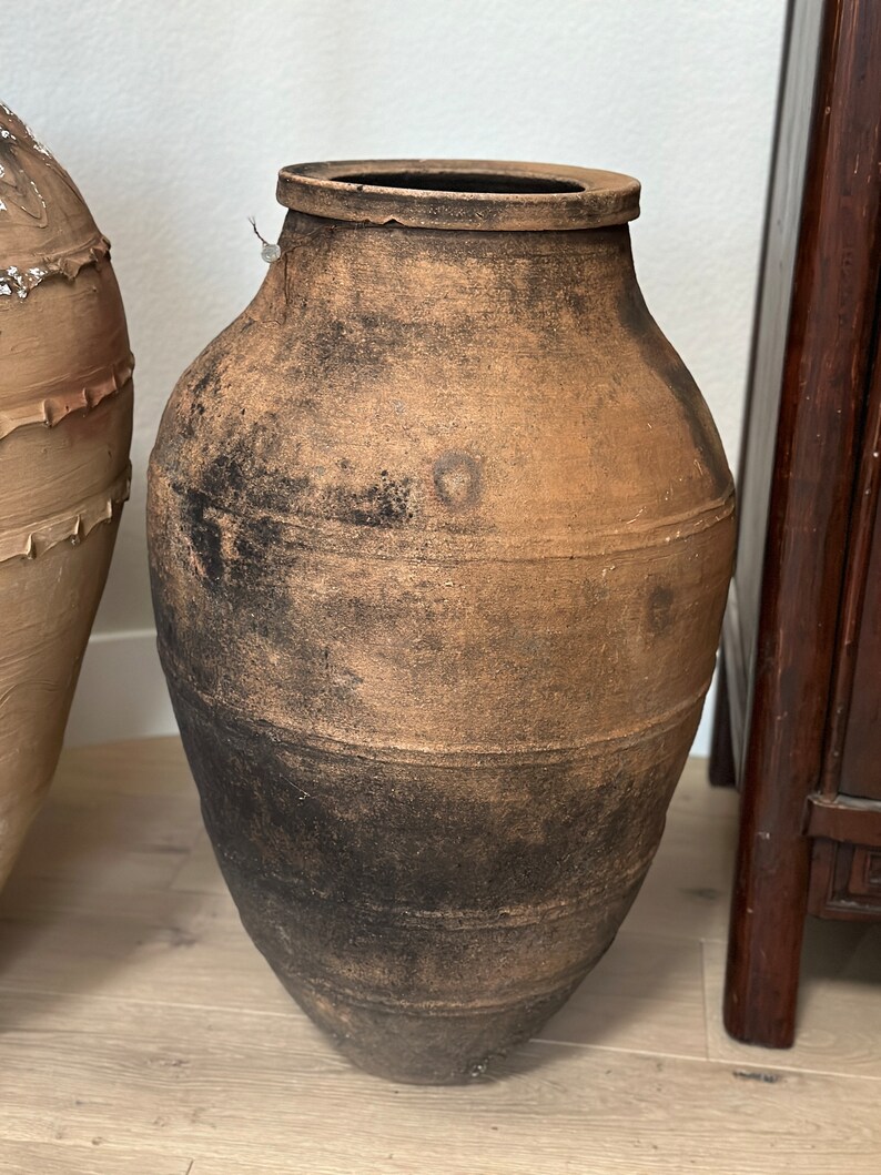 Extra Large Antique Turkish Pots/olive Jars - Etsy