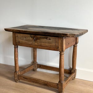 Antique Spanish End Table - Etsy
