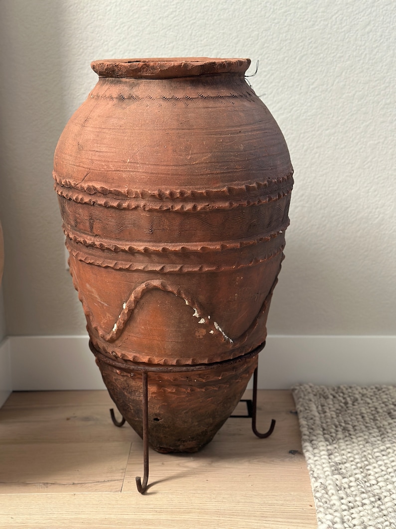 Extra Large Antique Turkish Pots/olive Jars - Etsy