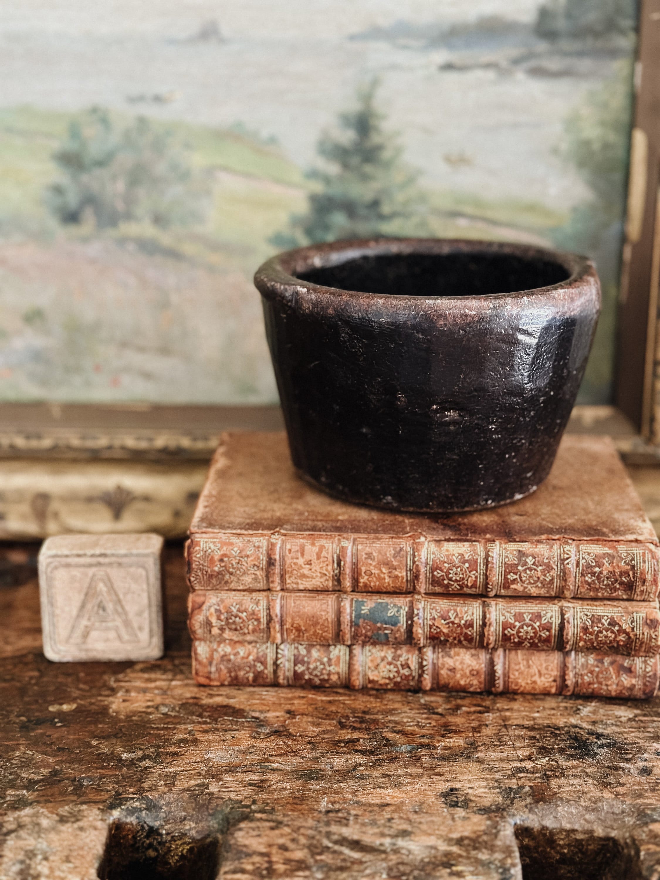Vintage Stone Pickle Pots - Etsy