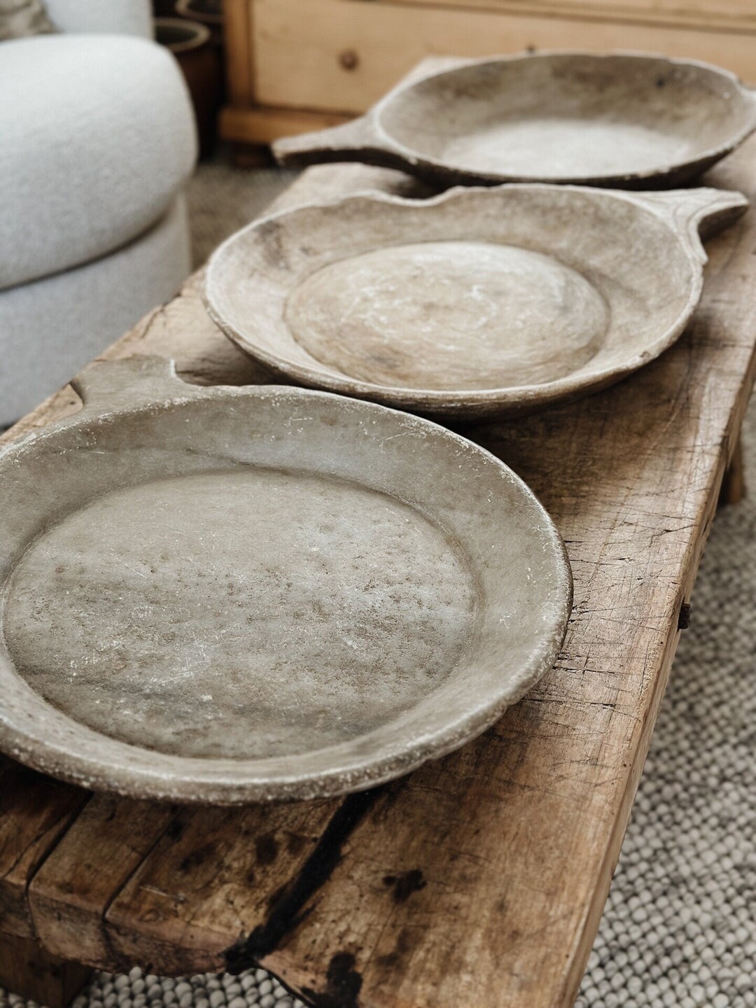 Extra Large Antique Marble Parat Trays - Etsy