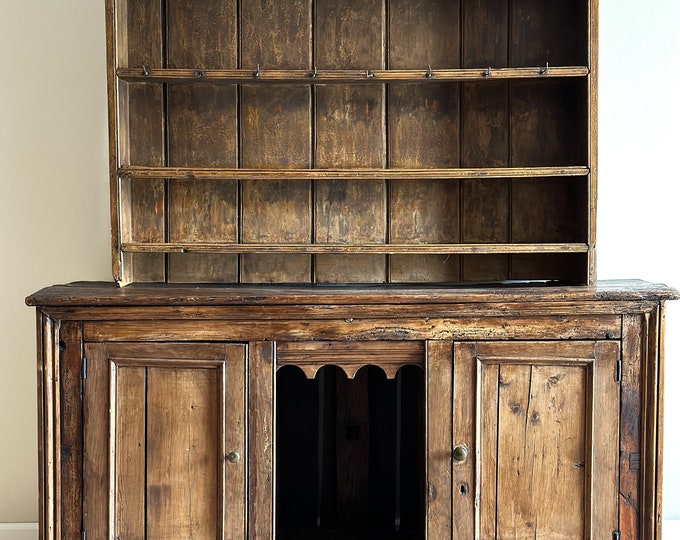 Antique Pine Welsh Hutch - Etsy