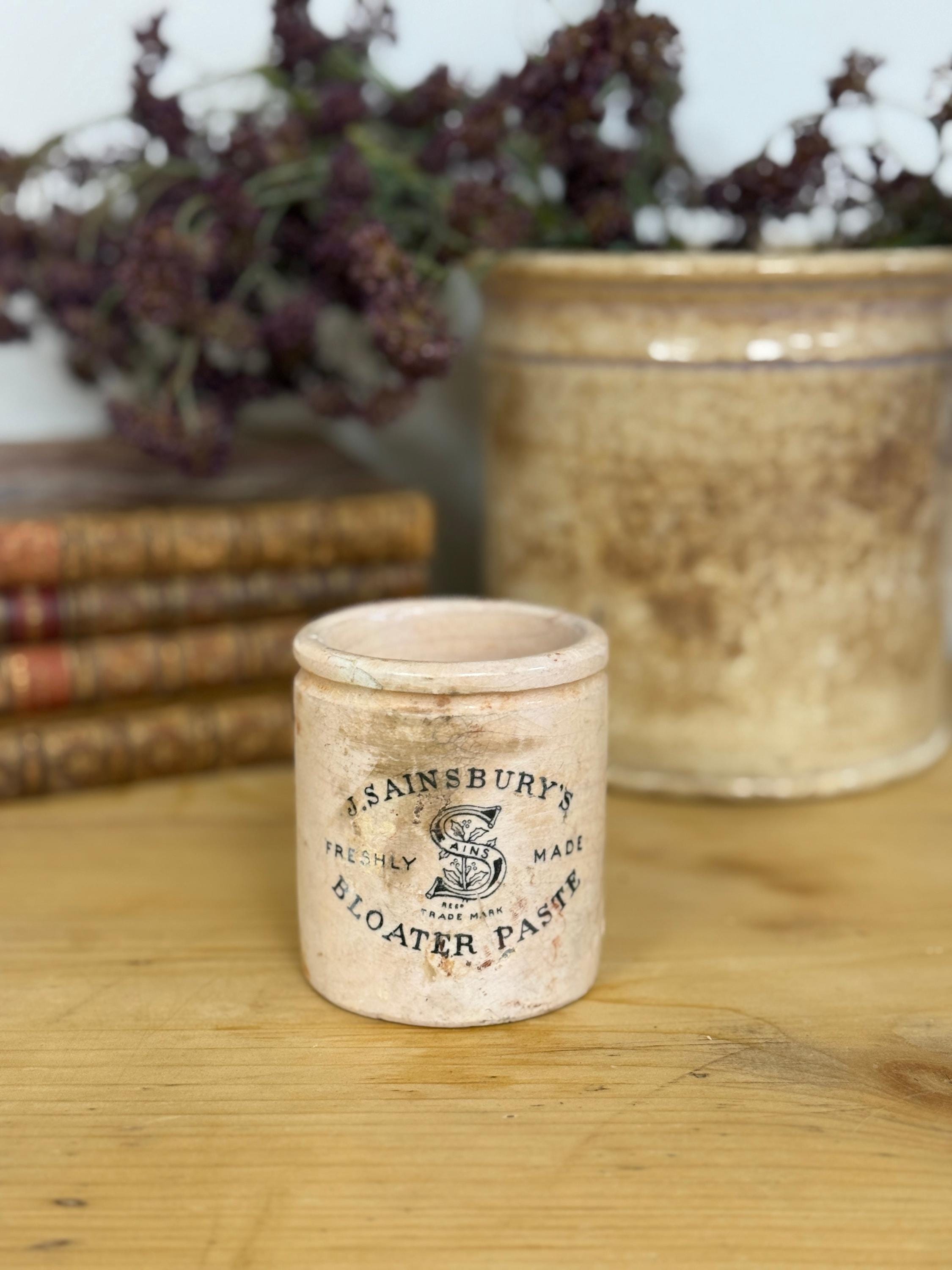 Antique English Bloater Paste Jar (large) - Etsy