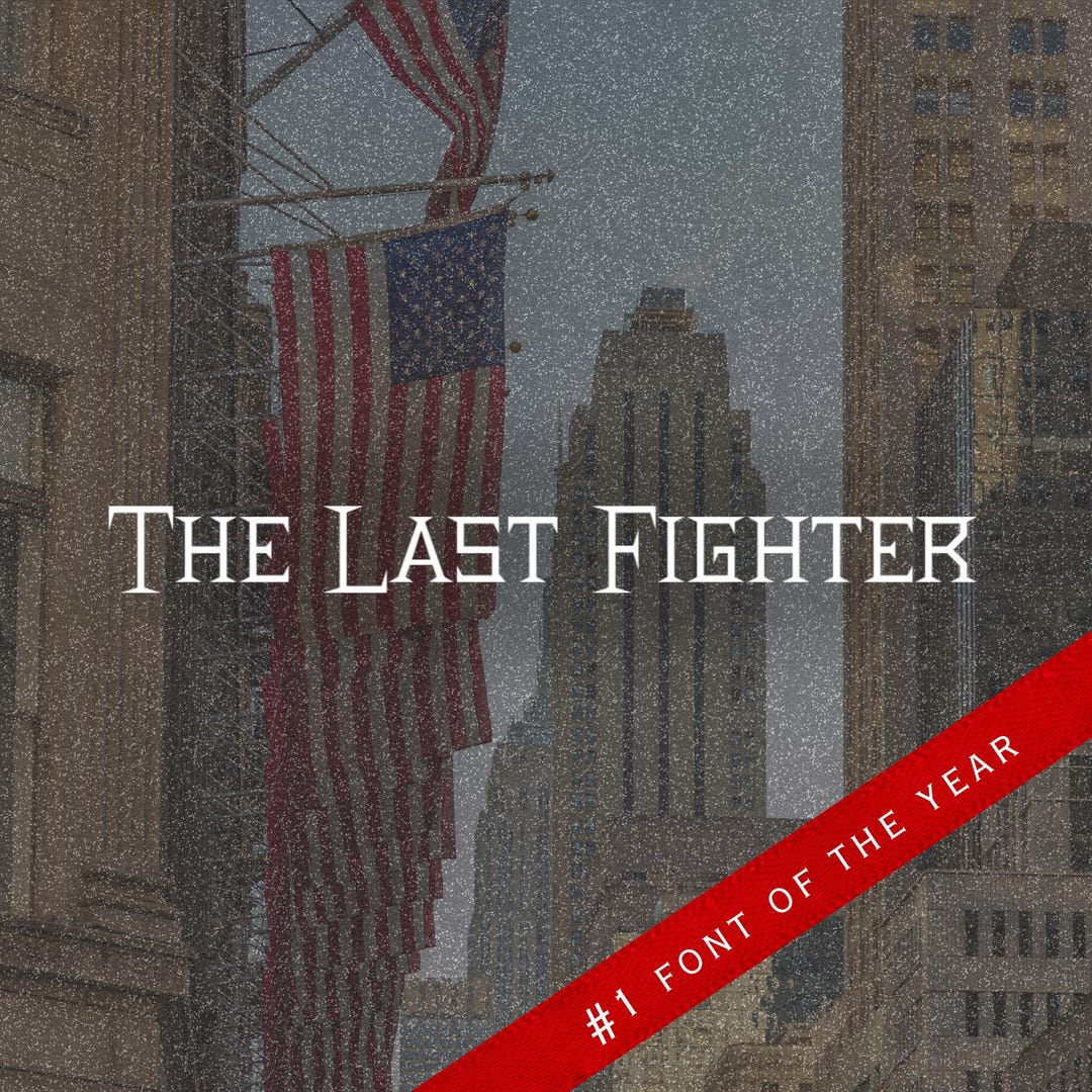 The Fighter Sharp Vintage TTF Calligraphy Font Elegant Handwritten ...