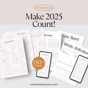 2025 Planner Bundle | Budget Planner, Daily, Weekly, Monthly & Yearly ...