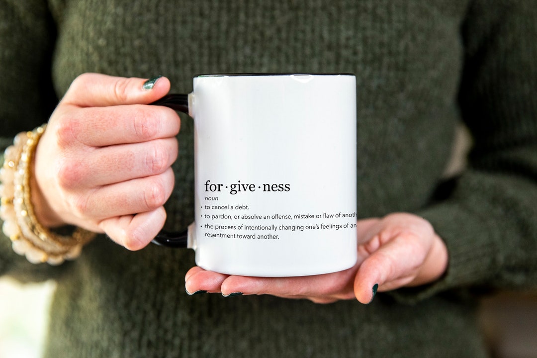 Forgiveness, Definition, Christian Mug, Faith Based, Christian ...