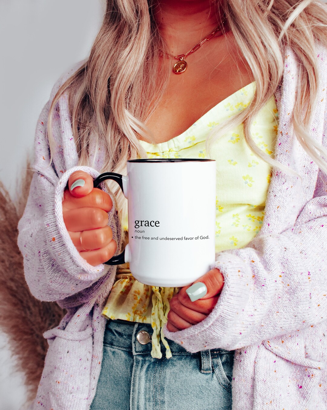 Grace, Definition Mug, Christian Mug, Faith Based, Christian Drinkware ...