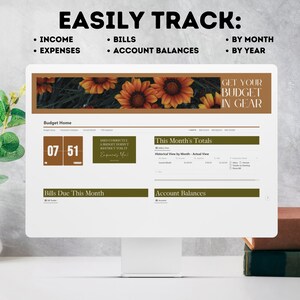 Notion Budget Template | Simple Tool to Track Income Expenses and ...