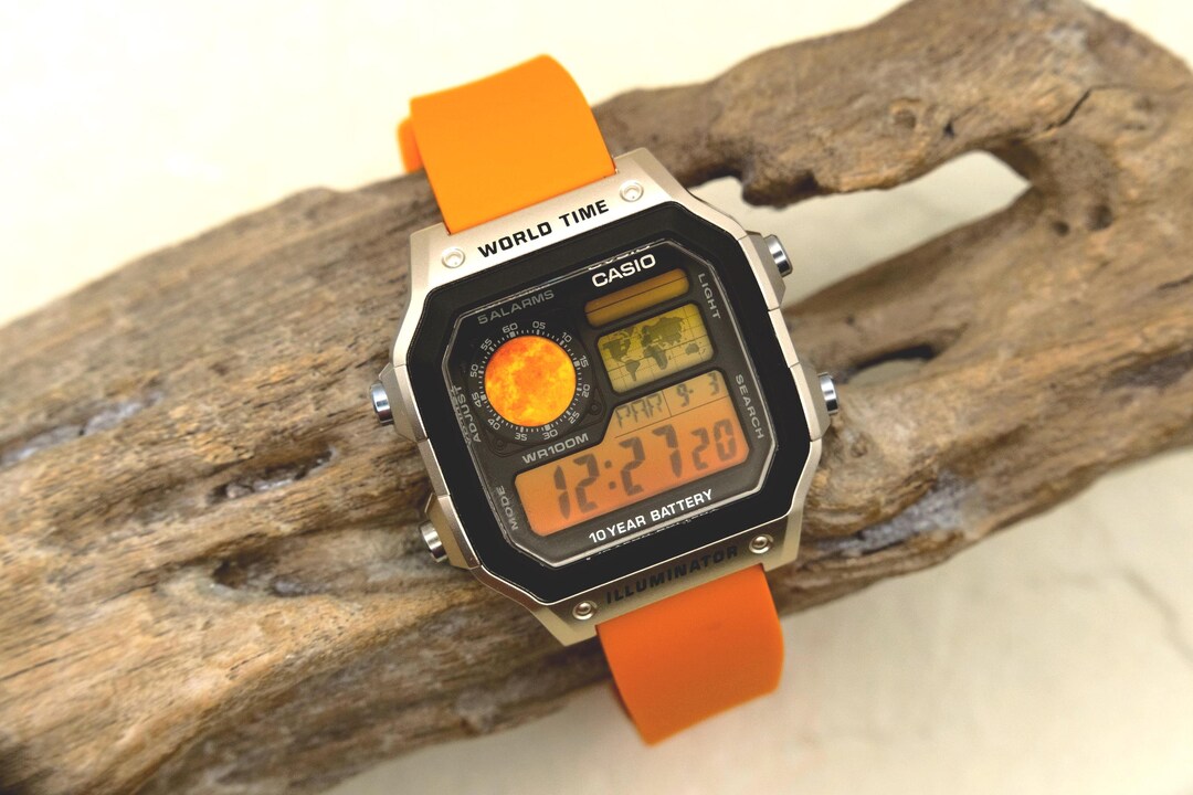 Custom Casio "solar Flare" Adventure Watch – the Mod Shack Edition ...