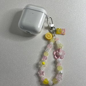 Pink Lemonade Keychain/phone Charm Bag Charm, Purse Charm, AirPod Case ...
