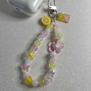 Pink Lemonade Keychain/phone Charm Bag Charm, Purse Charm, AirPod Case ...