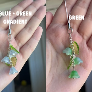 Lily of the Valley Phone Charm | Bag Charm, Keychain | Floral ...