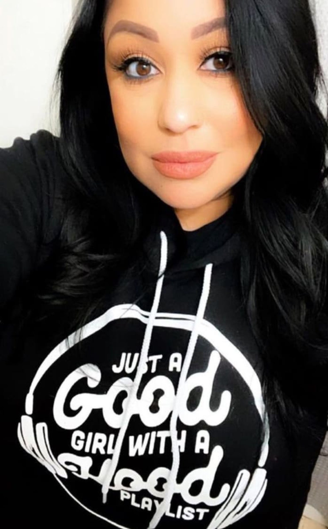 Hood Playlist Hoodie One Messy Bun - Etsy