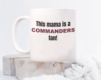 Funny Washington Commanders Mug, Washington State Commanders Coffee Mug ...