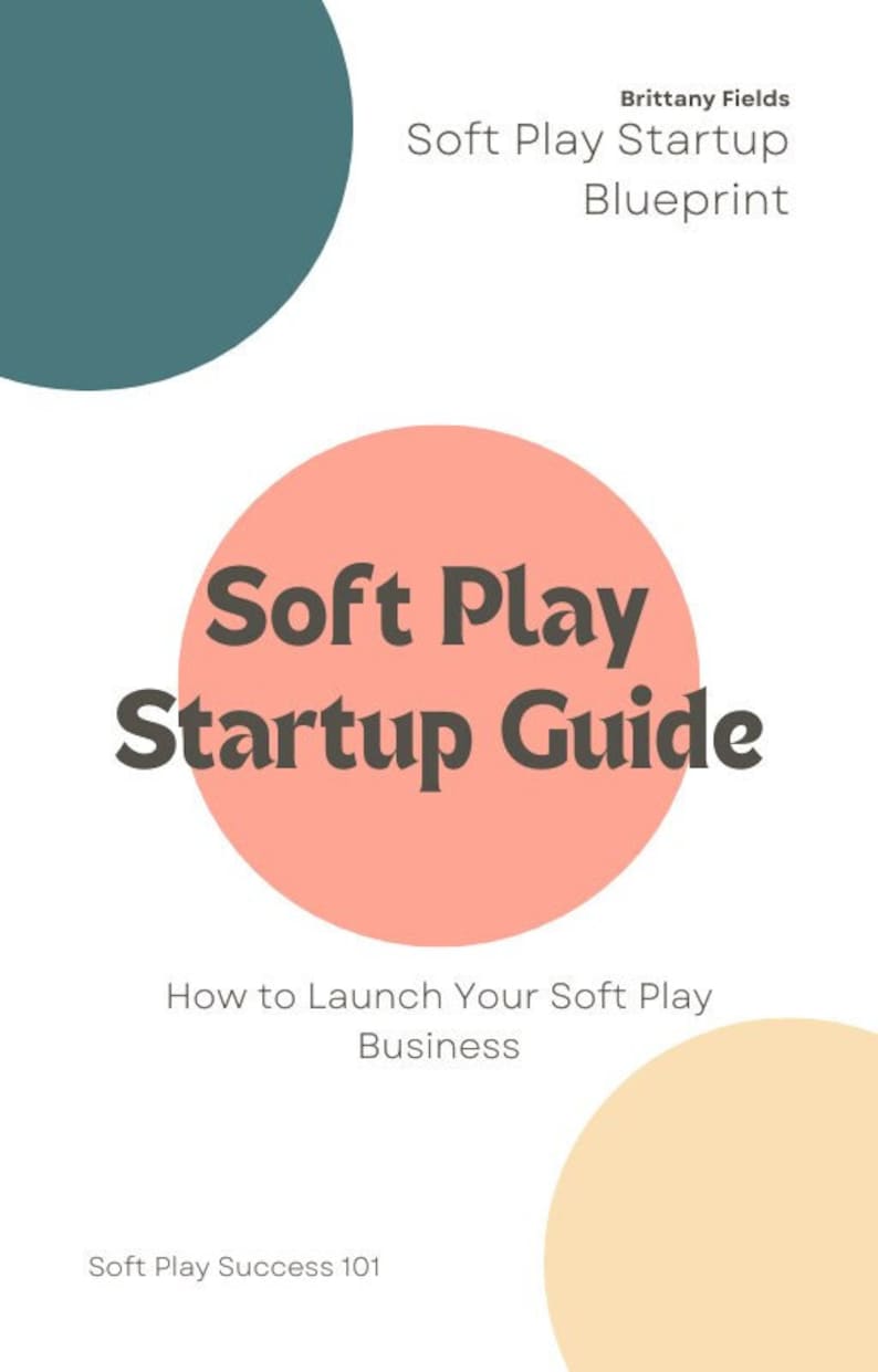 Soft Play Business Startup Guide - Etsy