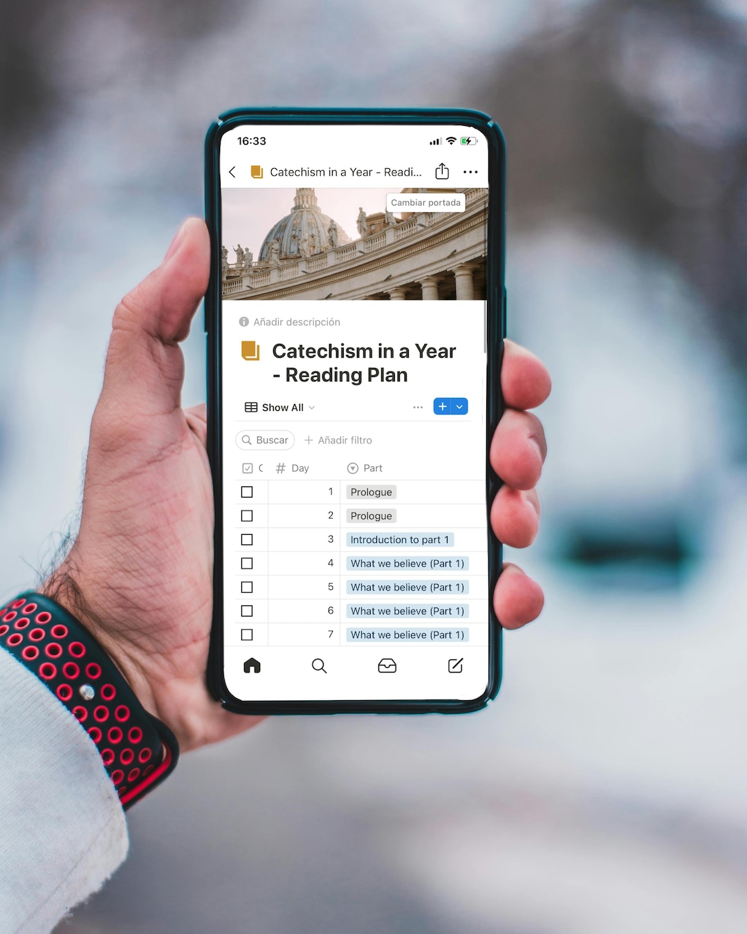 Ascension Catechism in a Year Reading Plan Notion Template Checklist ...