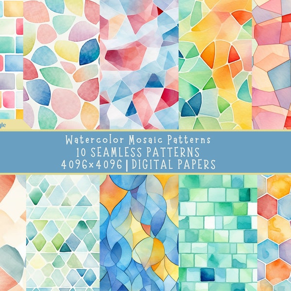 Mosaic Patterns - Etsy